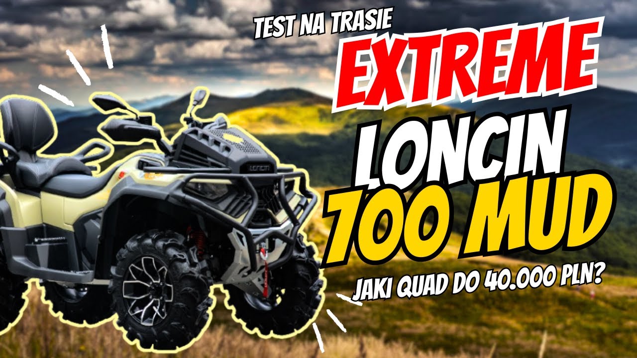 LONCIN XWOLF 700 MUD - TEST W BIESZCZADACH - WADY I ZALETY - YouTube
