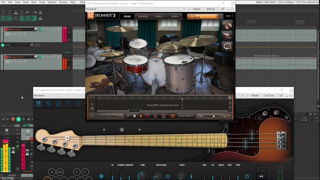 Arctic Monkeys - Brianstorm (drums and bass) - YouTube