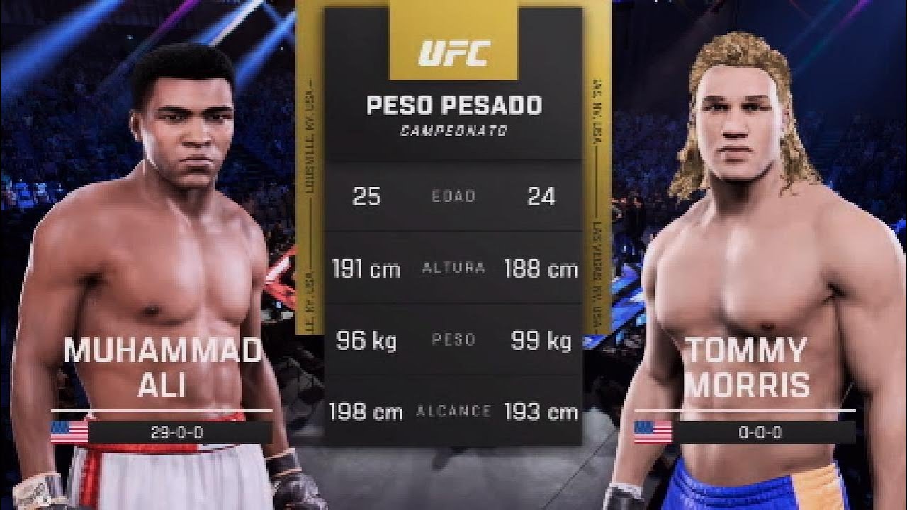 UFC 5 | Muhammad Ali vs Tommy Morrison |EA SPORTS UFC 5 Boxing in the ...