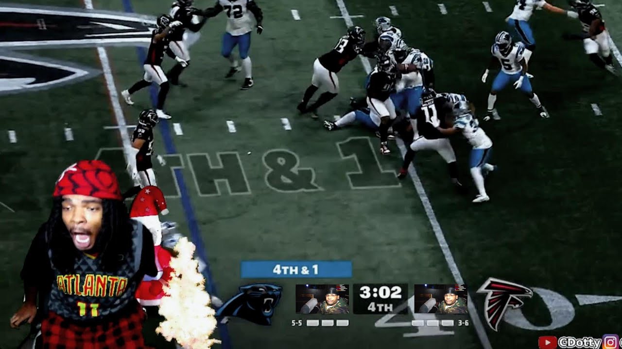 IM DONE!! Falcons Fan GIVES UP After CHOKING vs Panthers Week 11 - YouTube