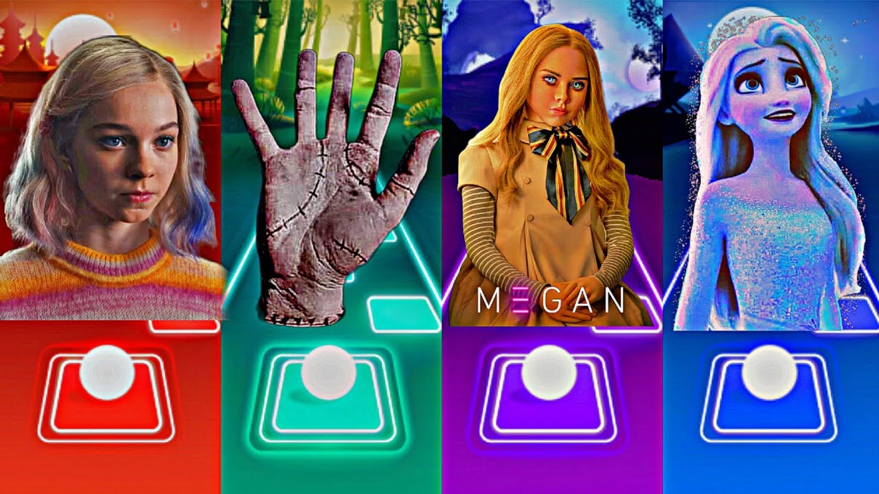 skibidi bop yes yes yes | wednesday song dance | m3gan dance | enid ...