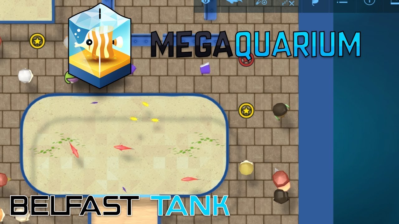 Megaquarium EP5 - Lets Play - Belfast Tank - YouTube