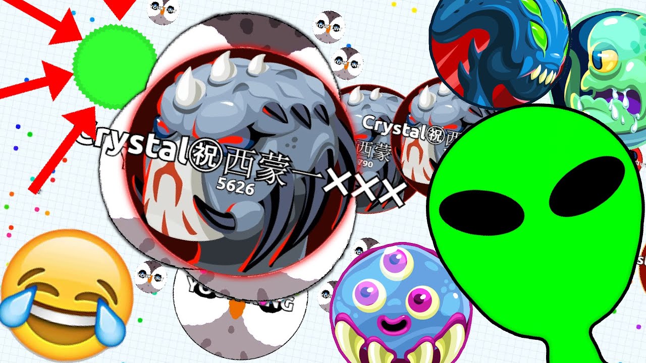 Agar.io ALIENS ARE REAL!!! Popsplit, Tricksplit, Baitsplit, Best Agario ...