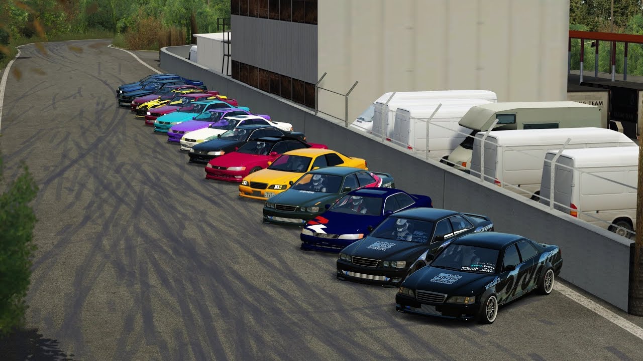 Drift Life - JZXFest at Ebisu North Course! - Assetto Corsa - YouTube