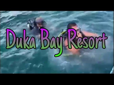 Duka Bay Resort part three, beautiful beach - YouTube