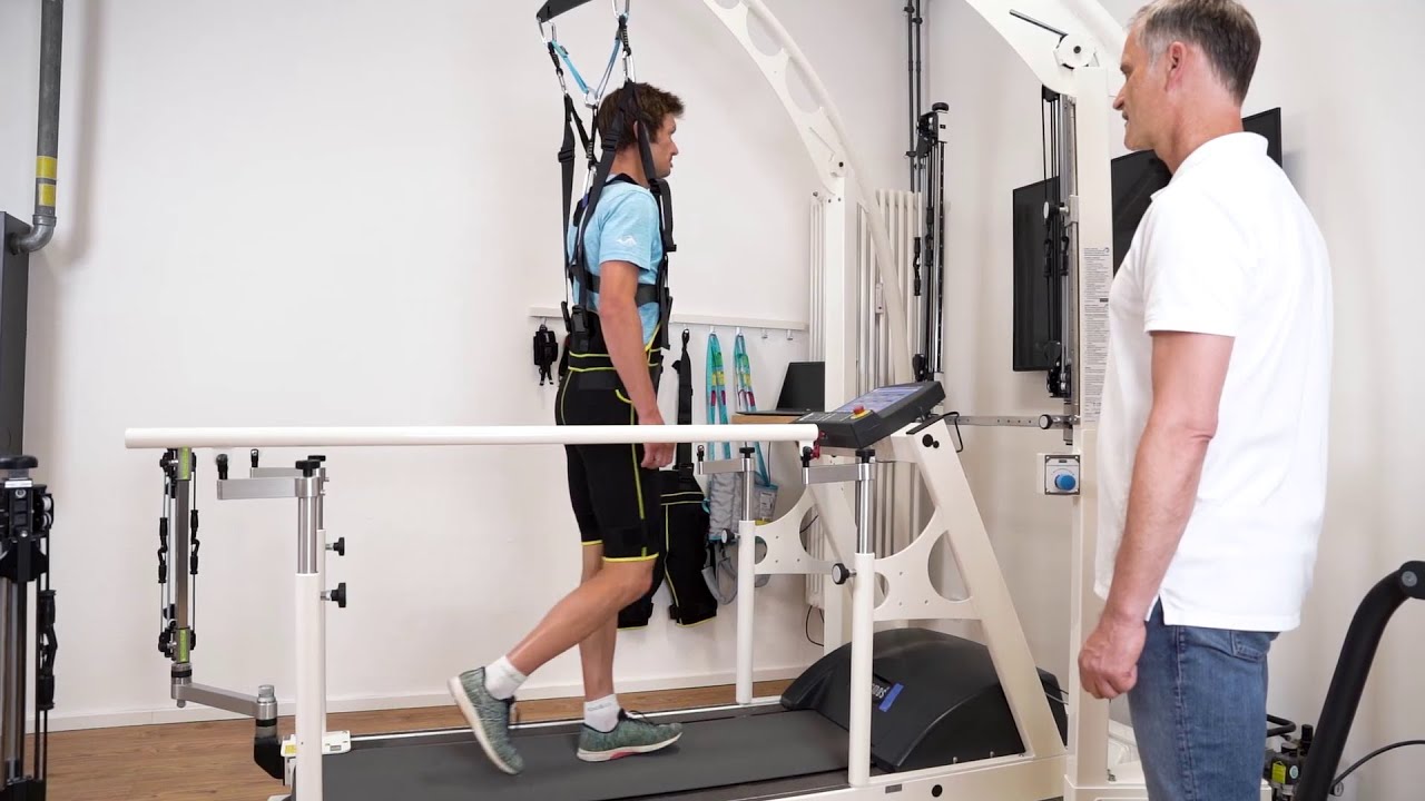 Treadmill therapy - return to sport - YouTube