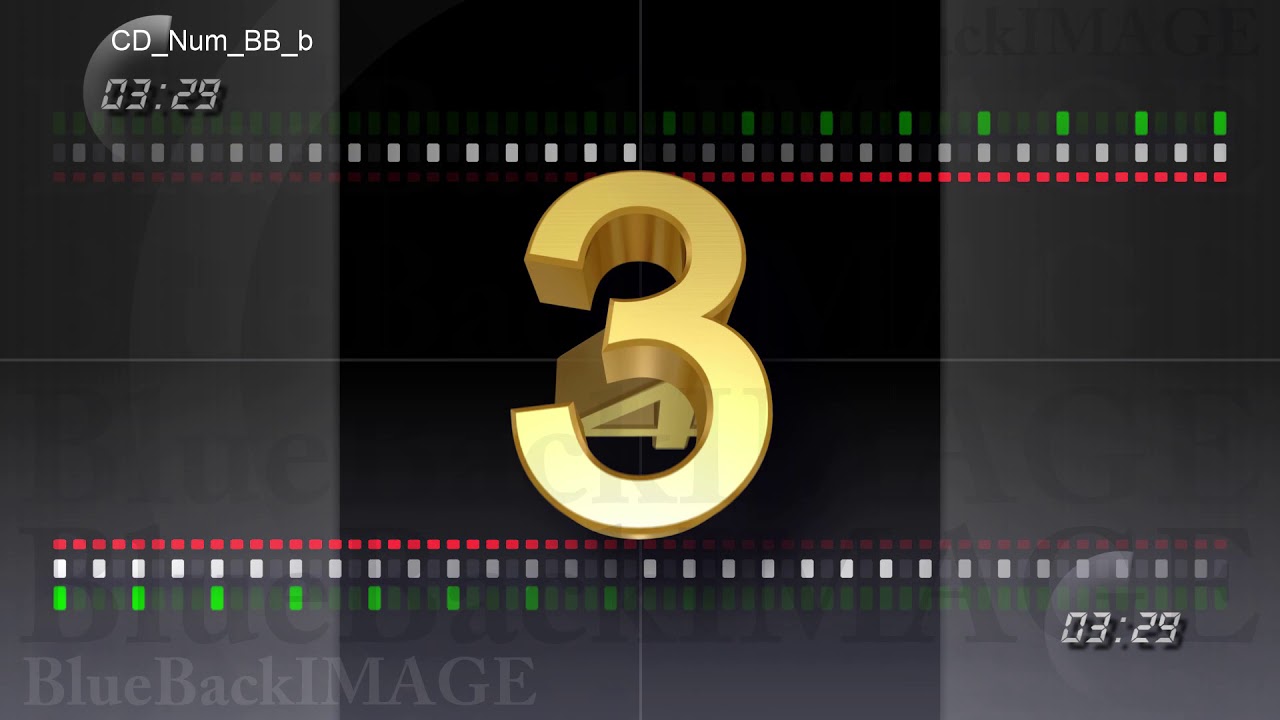 Countdown Numbers counter timer begin start intro leader trailer CD Num ...