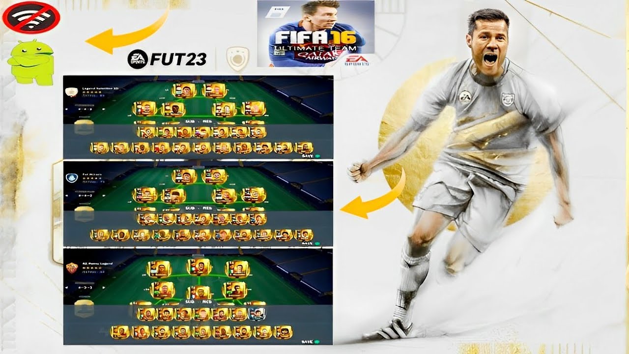 RELEASE!! FULL MINI FACE LEGEND & CLASSIC TEAM fifa16 android offline ...