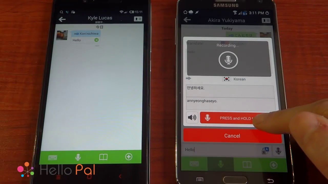 Tutorial Hello Pal 2 - Mensajes de Texto y Voz en un Idioma Extranjero - YouTube