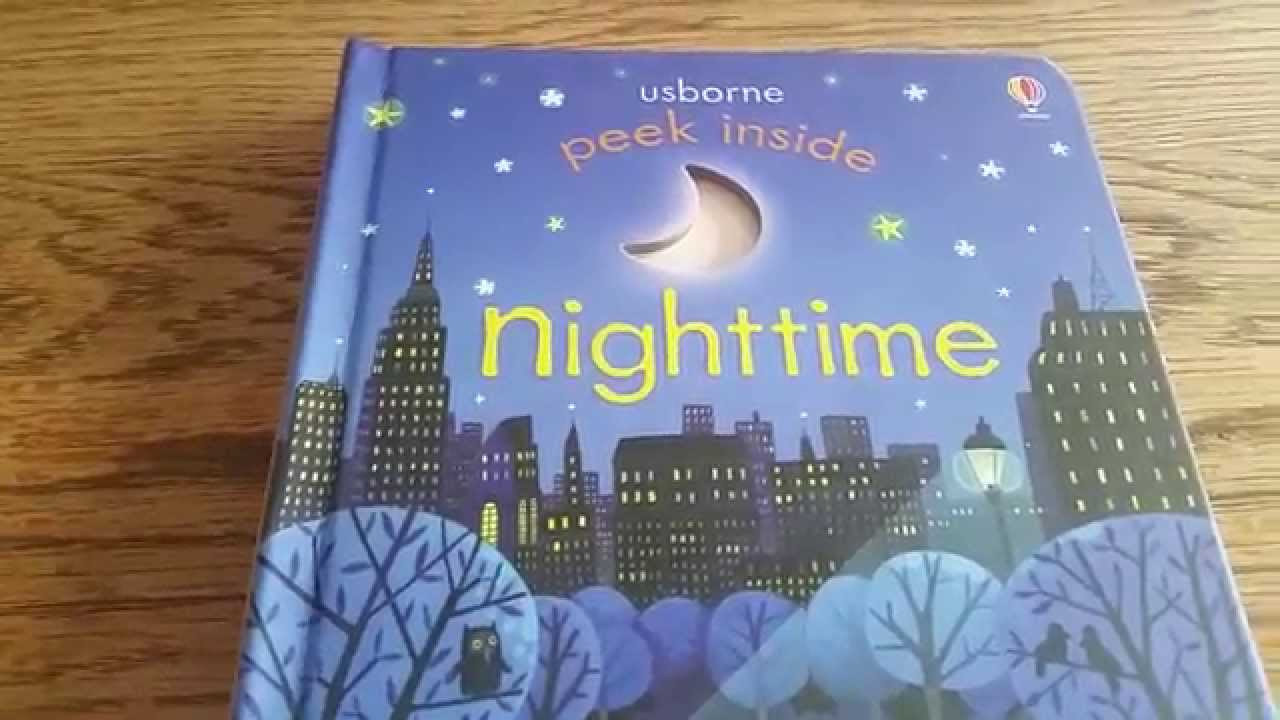 Peek Inside Nighttime: Usborne Books & More - YouTube
