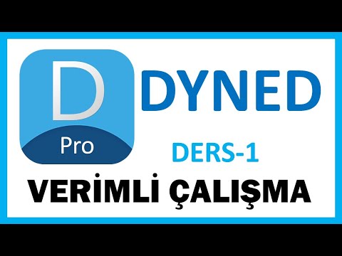 DYNED VERİMLİ ÇALIŞMA - Ders 1