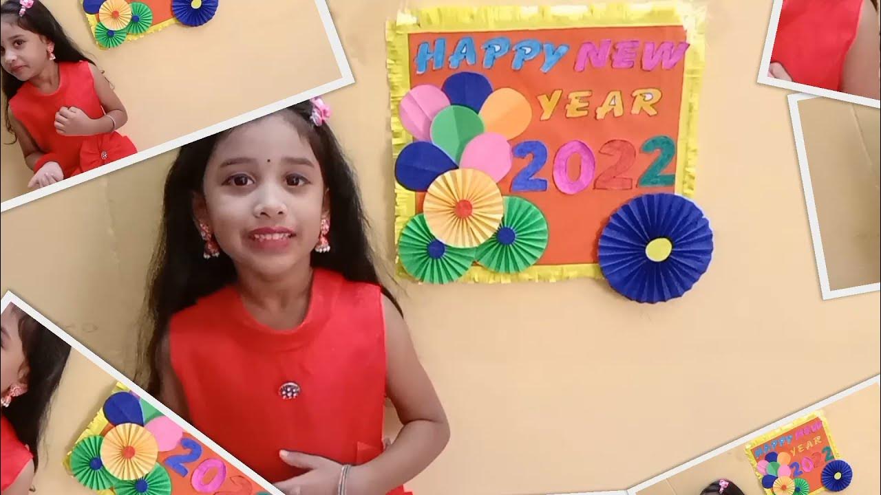New Year Speech || Speech on New year Resolution || Simple and easy New ...