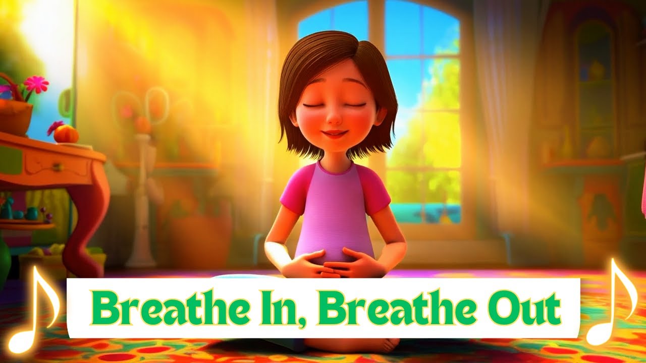 Breathe In, Breathe Out I Sing Along Kids Songs for Children, Toddlers ...