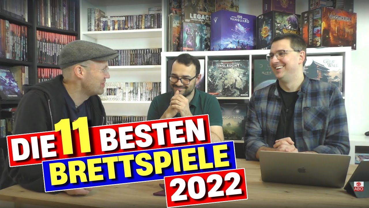 Die besten Brettspiele 2022 ️Top 11 mit Flo, Carl & Ben - YouTube