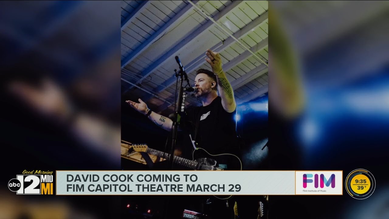 David Cook speaks with us about his upcoming show. - YouTube