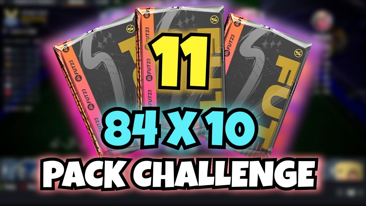 ELEVEN 84X10 PACK CHALLENGE FIFA 23 - YouTube