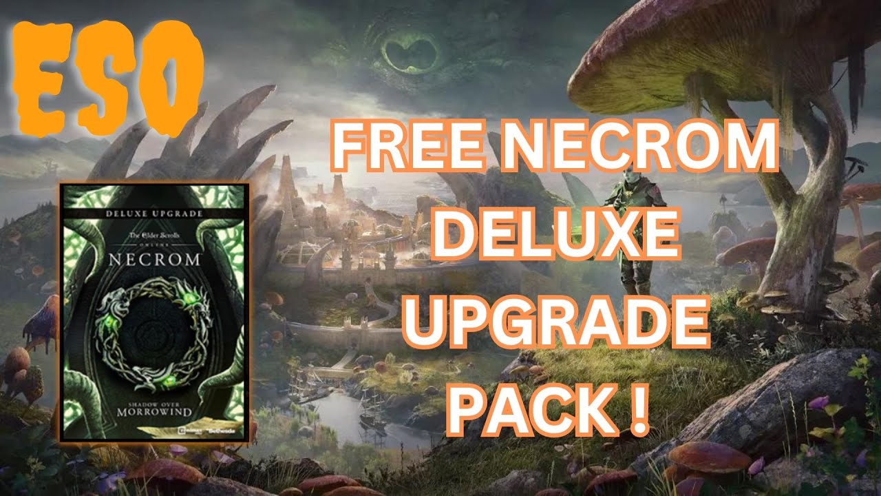 ESO FREE Necrom Chapter Deluxe Upgrade Version Giveaway - YouTube