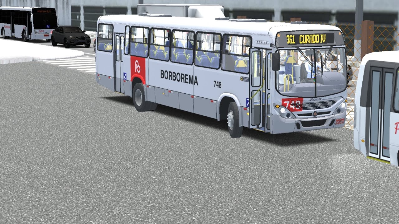 [PBSU] MARCOPOLO TORINO 2008 PADRÃO BORBOREMA VERSÃO 2 PORTAS 748LINHA ...