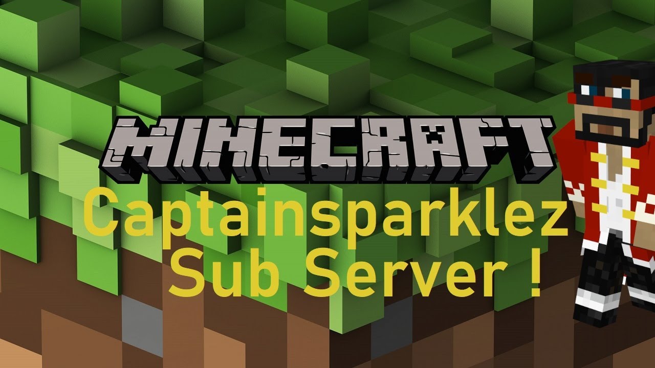 A new home for CaptainSparklez on his sub server. - YouTube