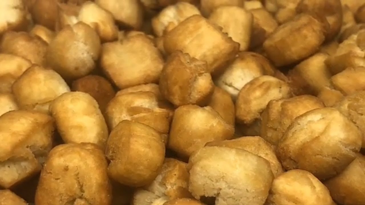 How To Make Croquettes (Chin Chin) African Snacks - YouTube