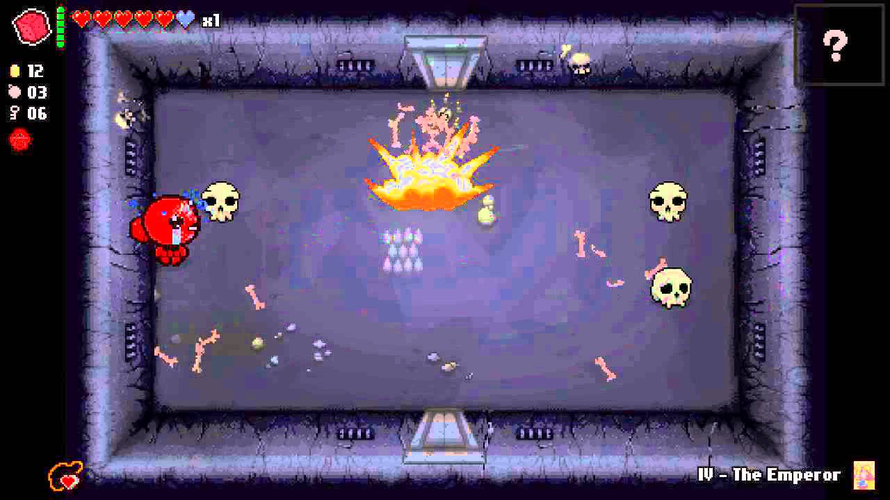 Isaac in hard mode, beating the Blue Womb and boss rush. - YouTube