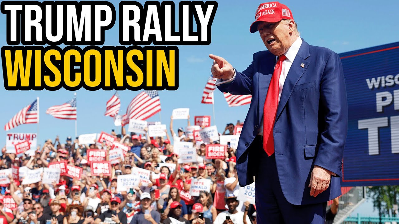 FULL: President Trump Campaigns in Wisconsin For 2024 Election - YouTube