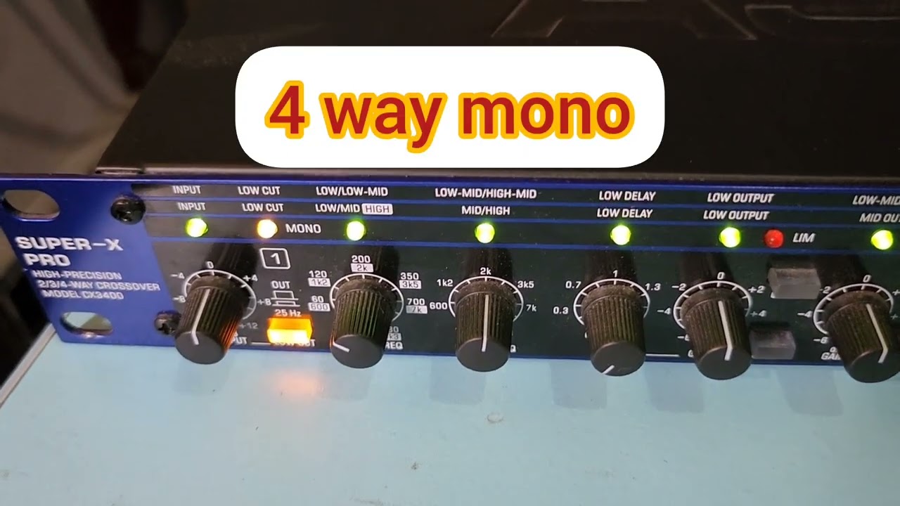 Full review dan cek sound crossover ashley cx3400, suaranya jernih ...