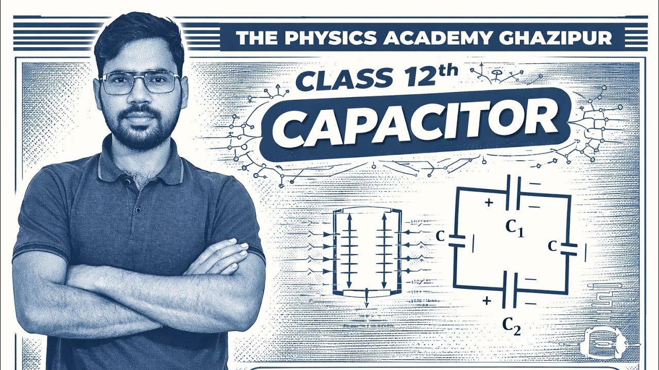 Class 12th physics capacitor pyq series #class12physics #educational ...