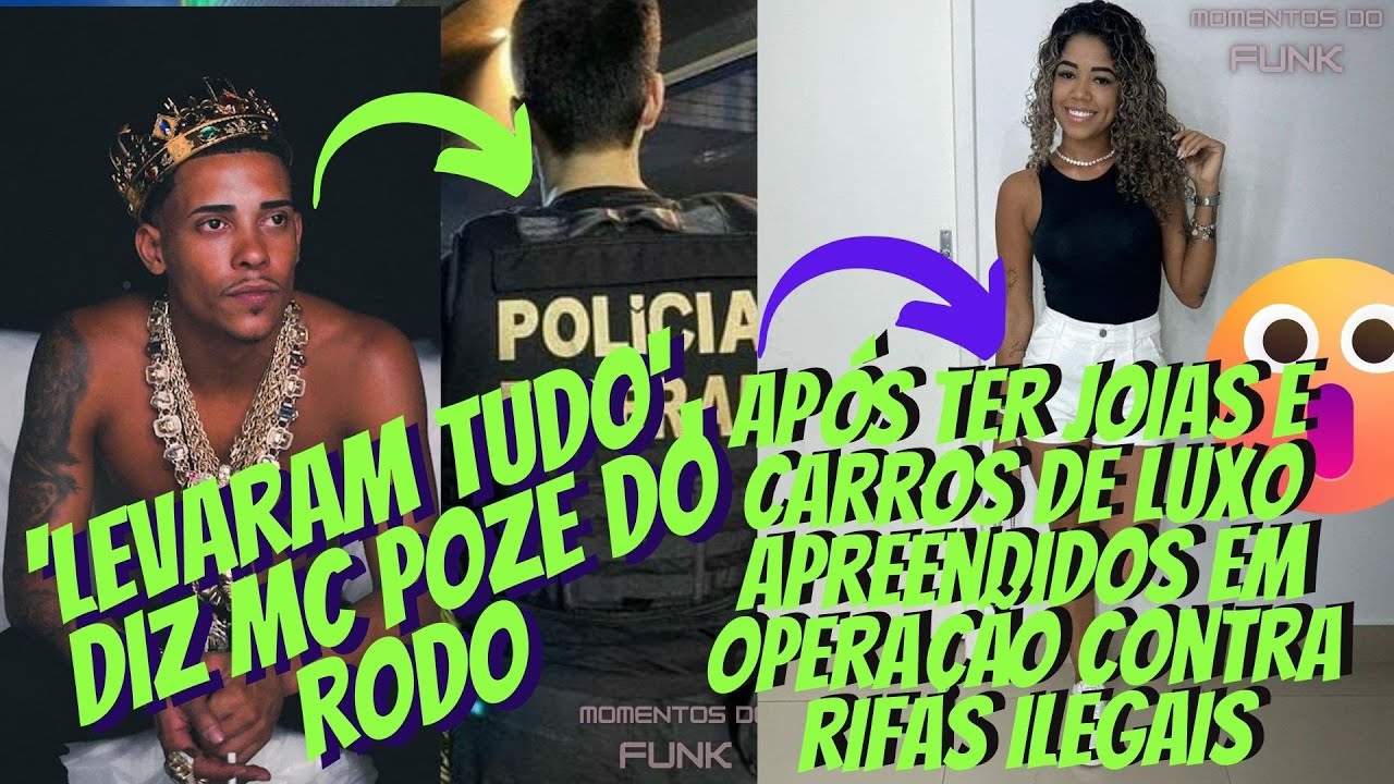 MC POZE DO RODO APREENSÃO DE JOIAS E CARROS DE LUXO EM OPERAÇÃO ...