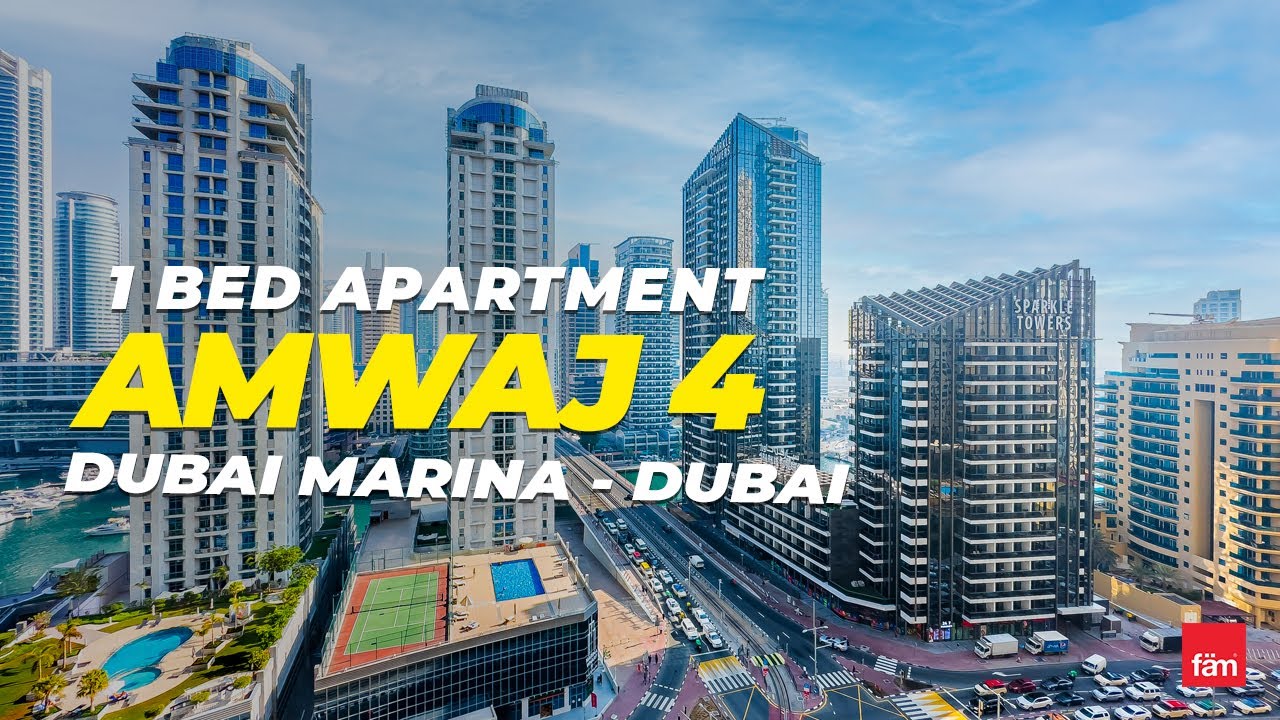 Stunning 1 Bed Apartment in Amwaj - 4, Dubai Marina - Dubai - YouTube