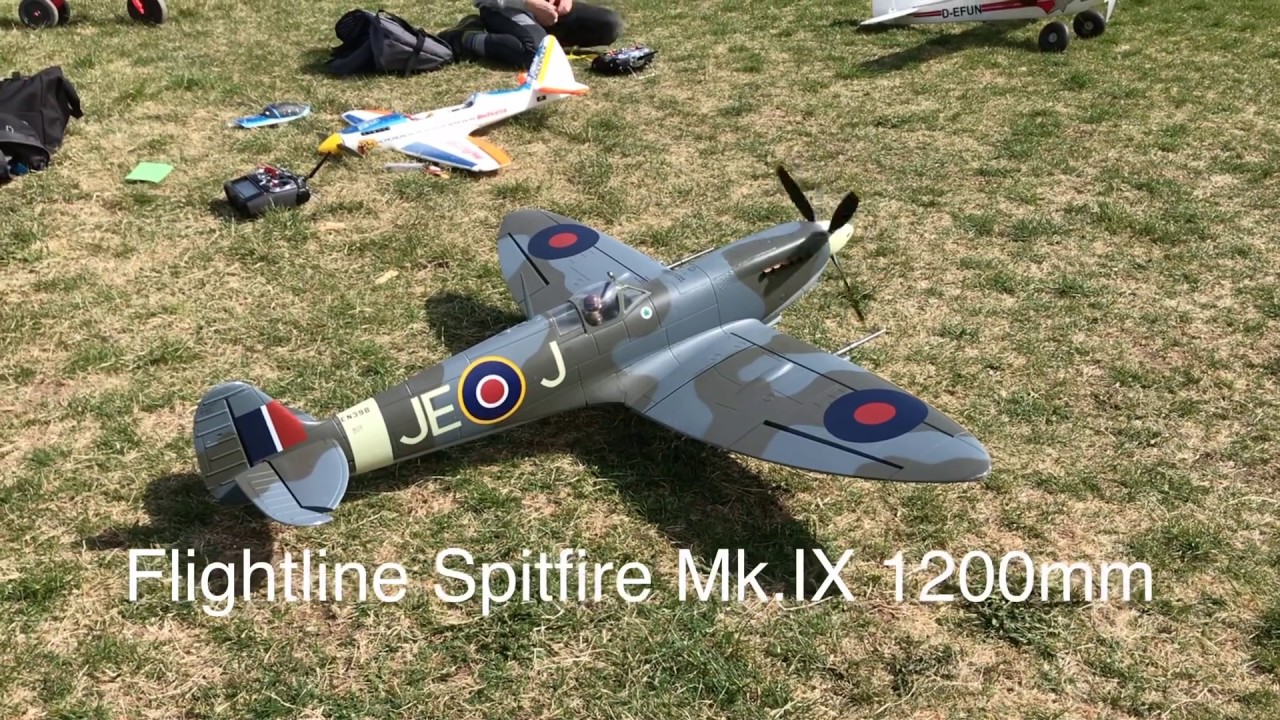 2020 Spitfire Mk.IX FlightLine 1200mm - YouTube