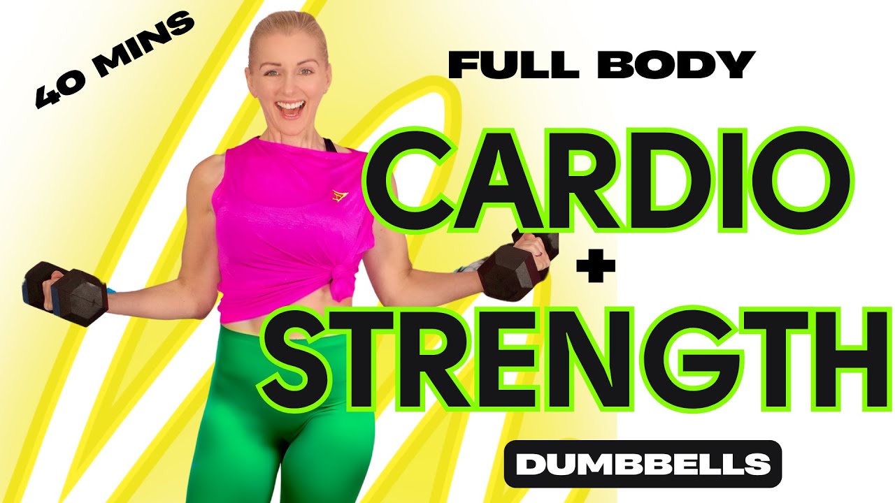 40-Minute Strength & Cardio Intervals - YouTube