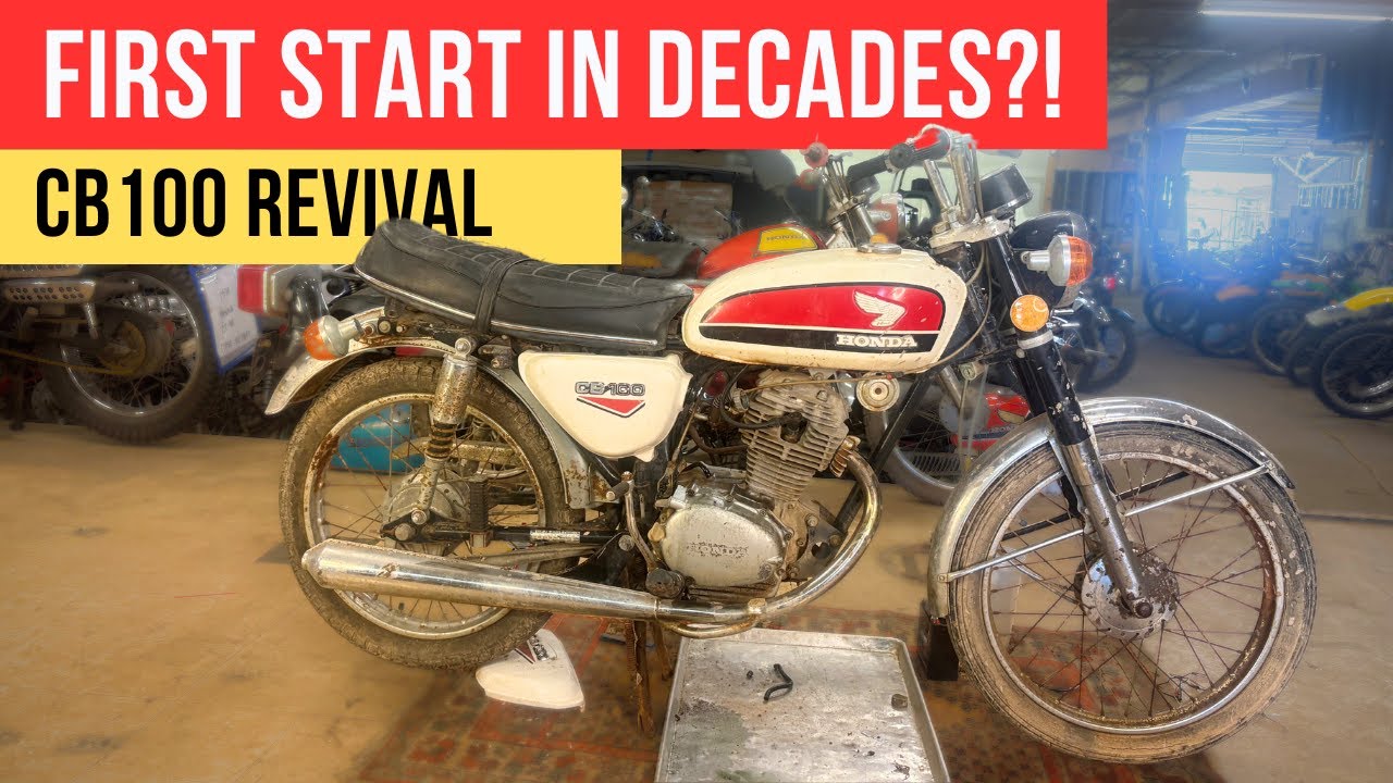 Reviving a Forgotten 1971 Honda CB100 - YouTube