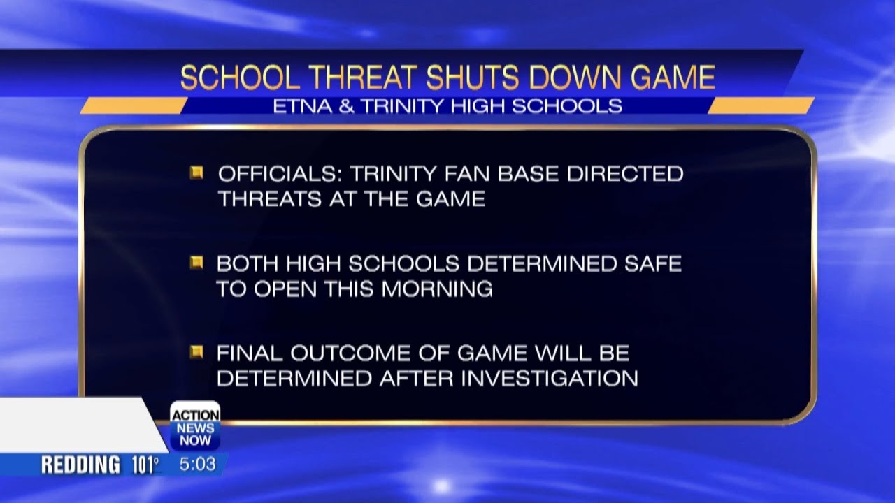 Officials cancel football between Etna and Trinity High Schools due to ...
