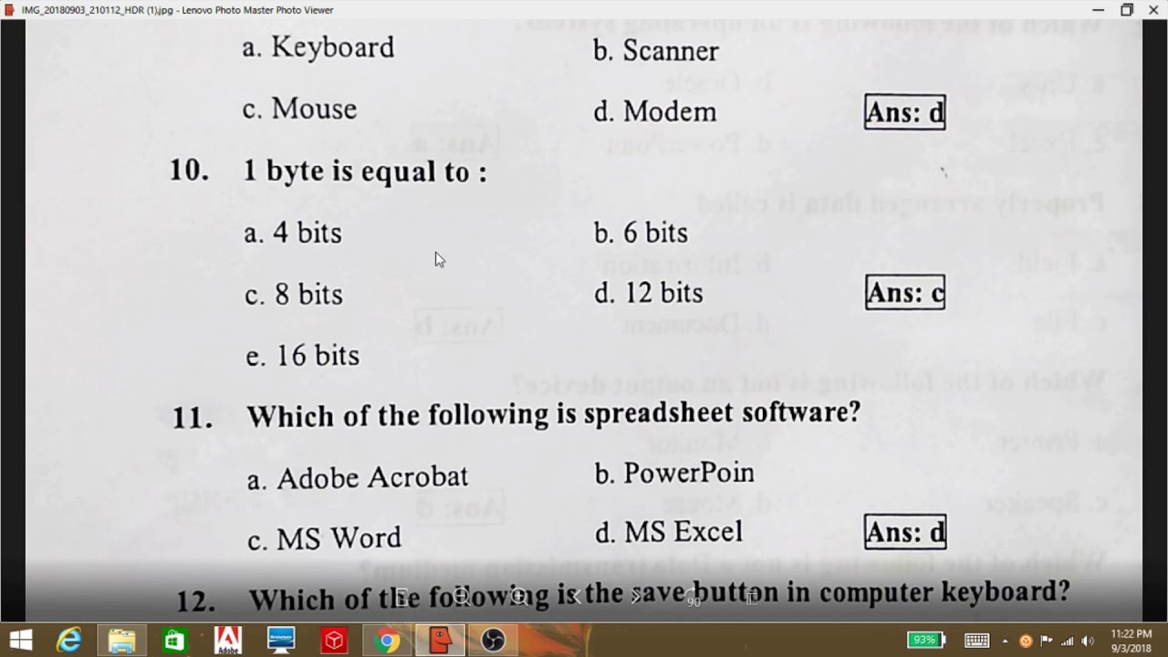 Sonali Bank IT Officer Question and Answer 2016 || Computer information ...