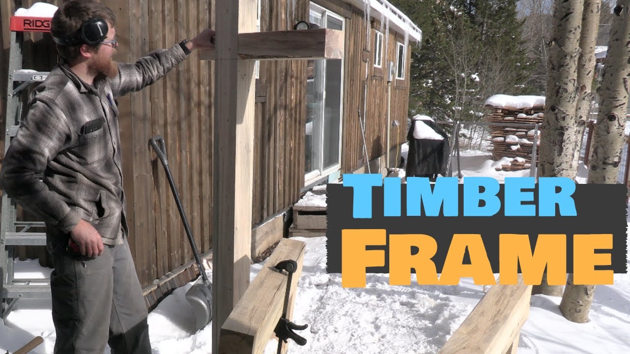Building Your Own Timber Frame Mailbox Post - Ep. #17 - YouTube