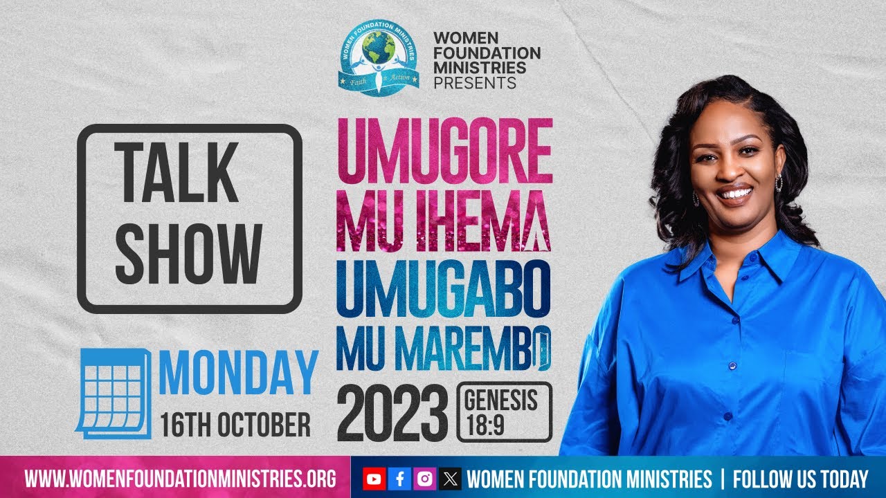 Umugore mu Ihema, Umugabo mu Marembo.Gen. 18:9 “Talk Show-Teens Impact ...