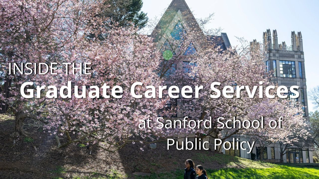 Inside Sanford Graduate Career Services - YouTube