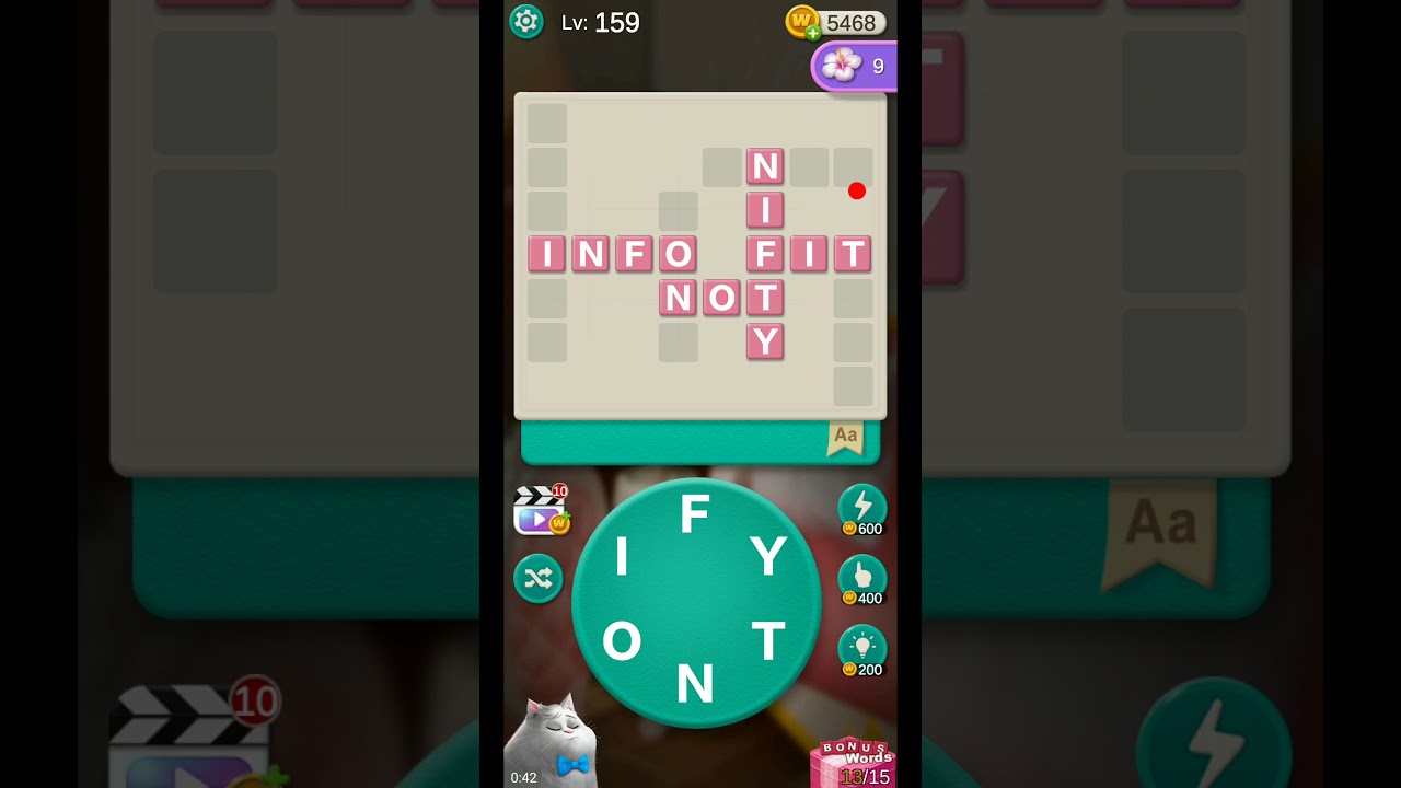 WORD VILLAS LEVEL 159 ANSWERS - YouTube