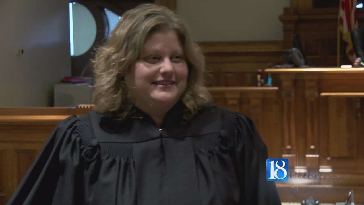 Tricia Thompson was sworn as Juvenile Magistrate - YouTube