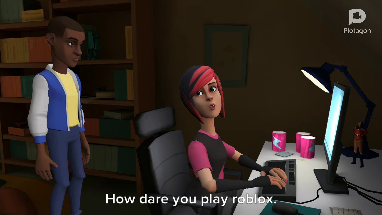 Scott plays roblox and gets Grounded - YouTube