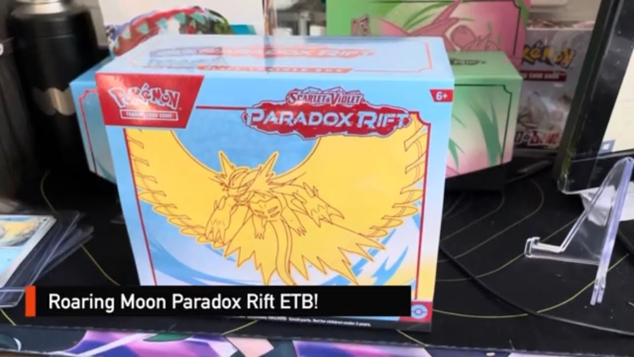 Pokémon Roaring Moon Paradox Rift ETB - Profit or Loss? Do NOT BUY ...
