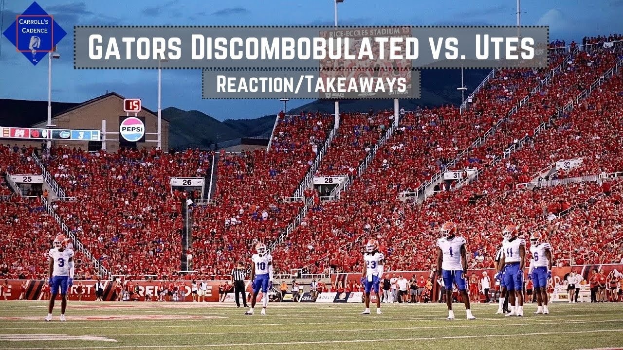 Florida Gators Fall Hard to Utah Utes | Game Recap - YouTube