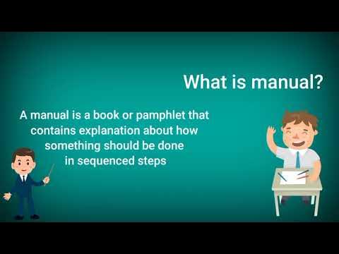 Video Pembelajaran Bahasa Inggris,Materi Procedure Text: Manual Kelas ...