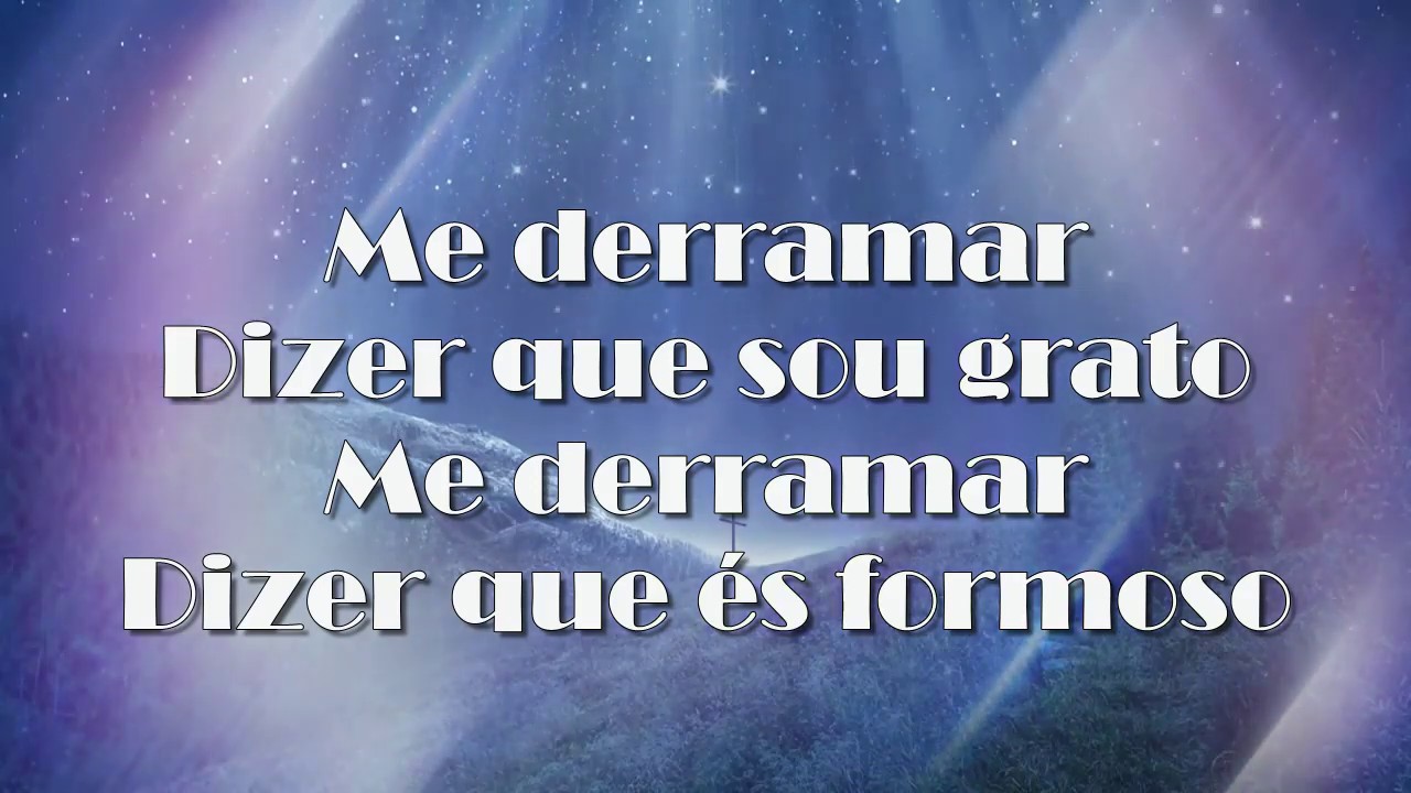 Me Derramar - Vineyard (com letra) - YouTube