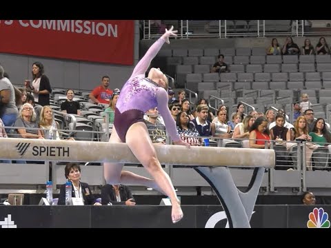 EVEYLYNN LOWE BALANCE BEAM 2024 NATIONAL CHAMPIONSHIPS DAY 1 - YouTube