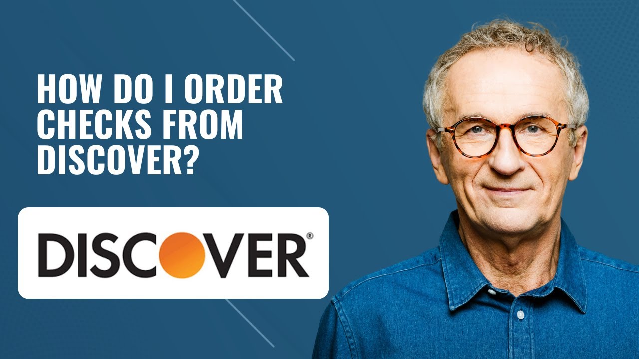 How do I order checks from Discover - YouTube