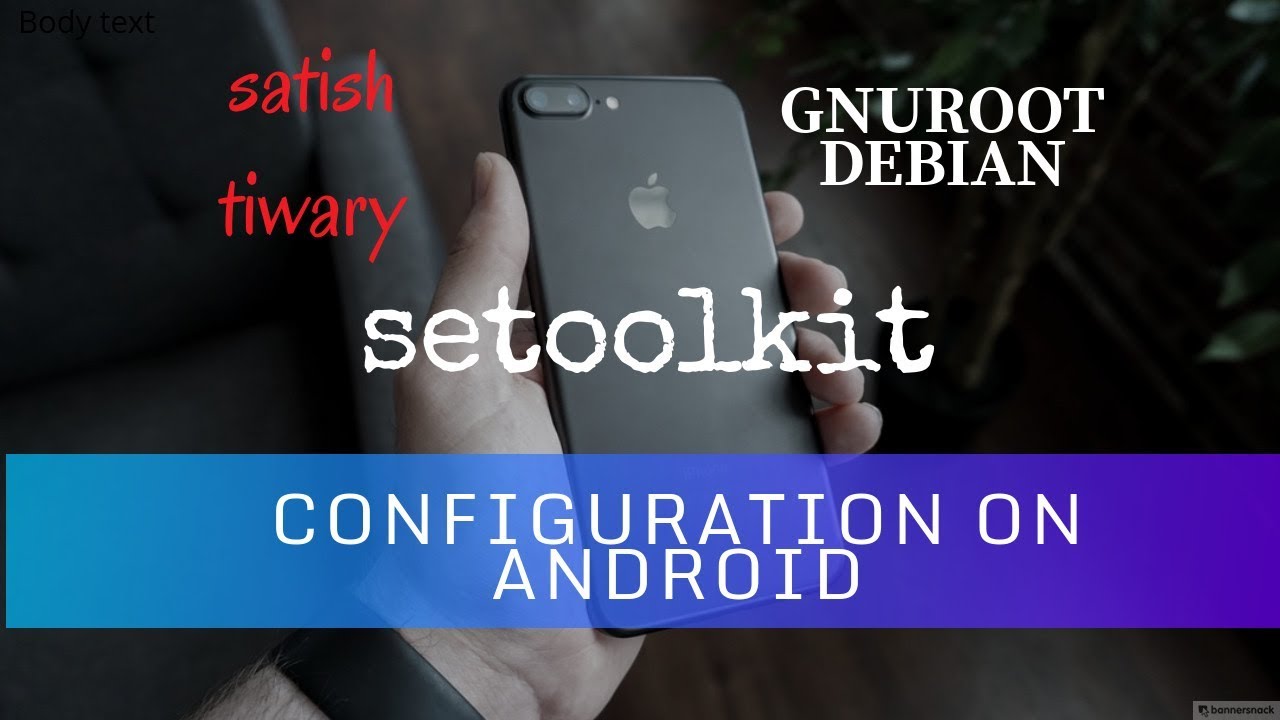 Android Installing Setoolkit On Android Gnuroot Debian No Root