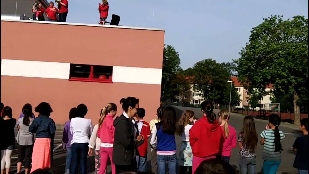 On the Roof at Hainerberg Elementary - YouTube