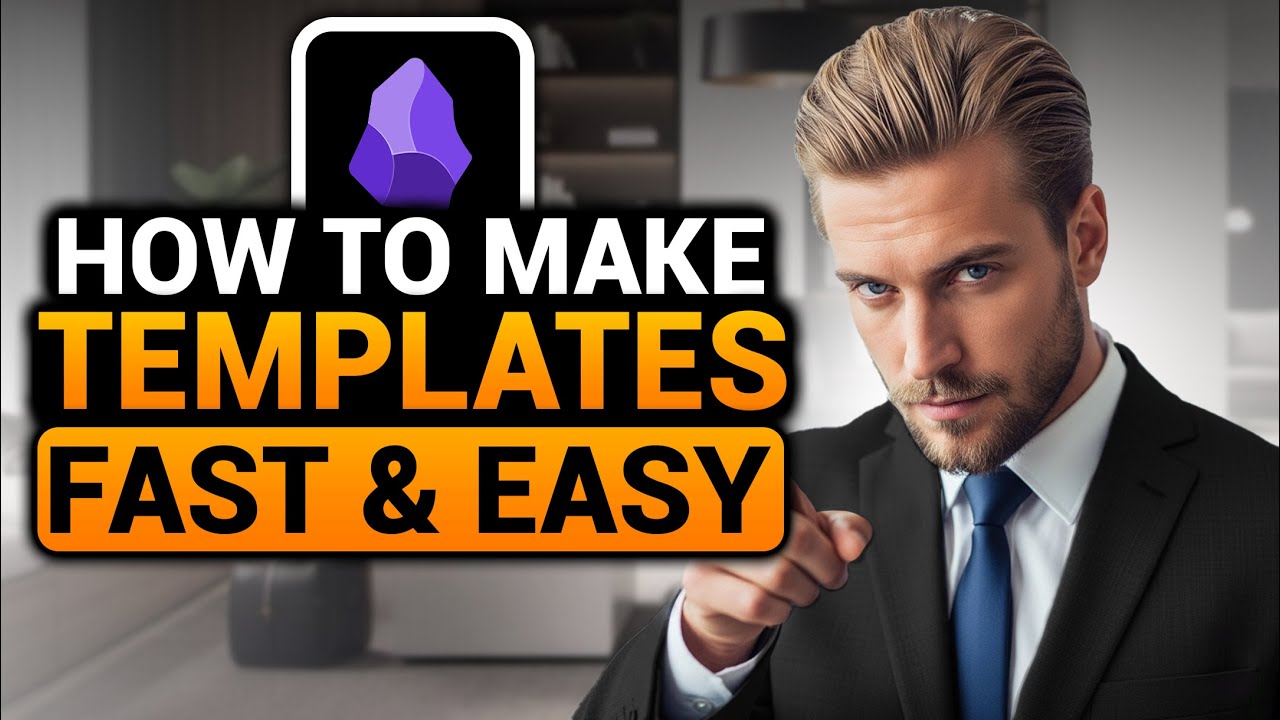 How To Make a Template On Obsidian (FAST & EASY) | Create Templates In ...